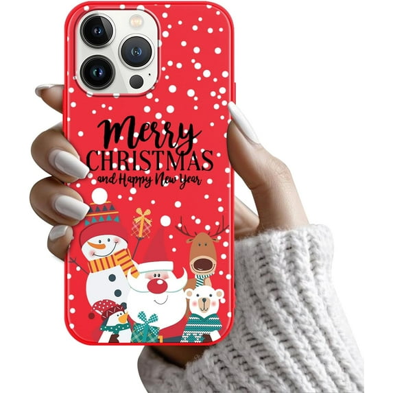 Case Compatible with for iPhone 13 Pro 6.1'', Cute Christmas Xmas ...