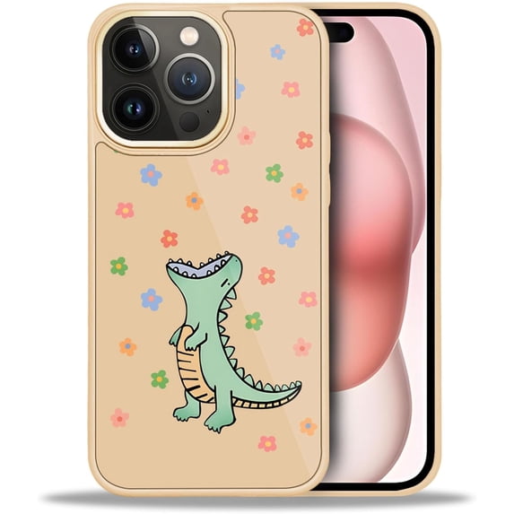 Case Compatible with iPhone 13 Pro,Little Dinosaur Pattern Case for ...