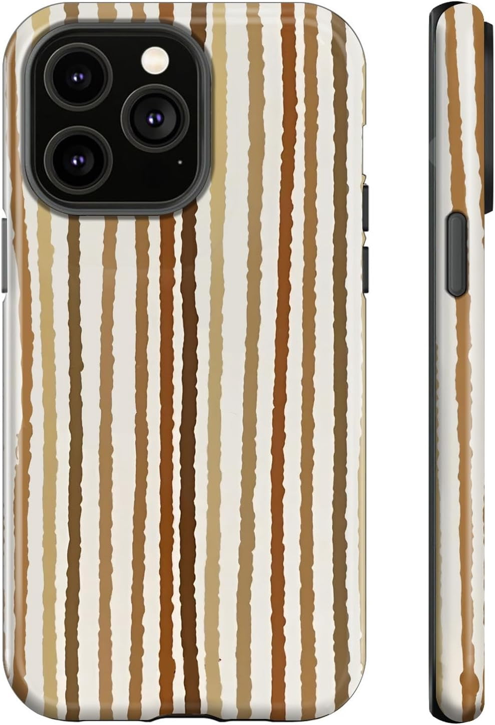 Case Compatible with iPhone 14/13, Striped Colourful Phone Case for ...