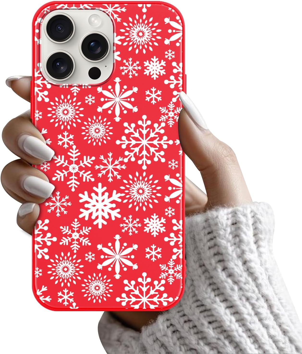 Case Compatible with for iPhone 15 Pro Max 6.7'', Cute Christmas ...