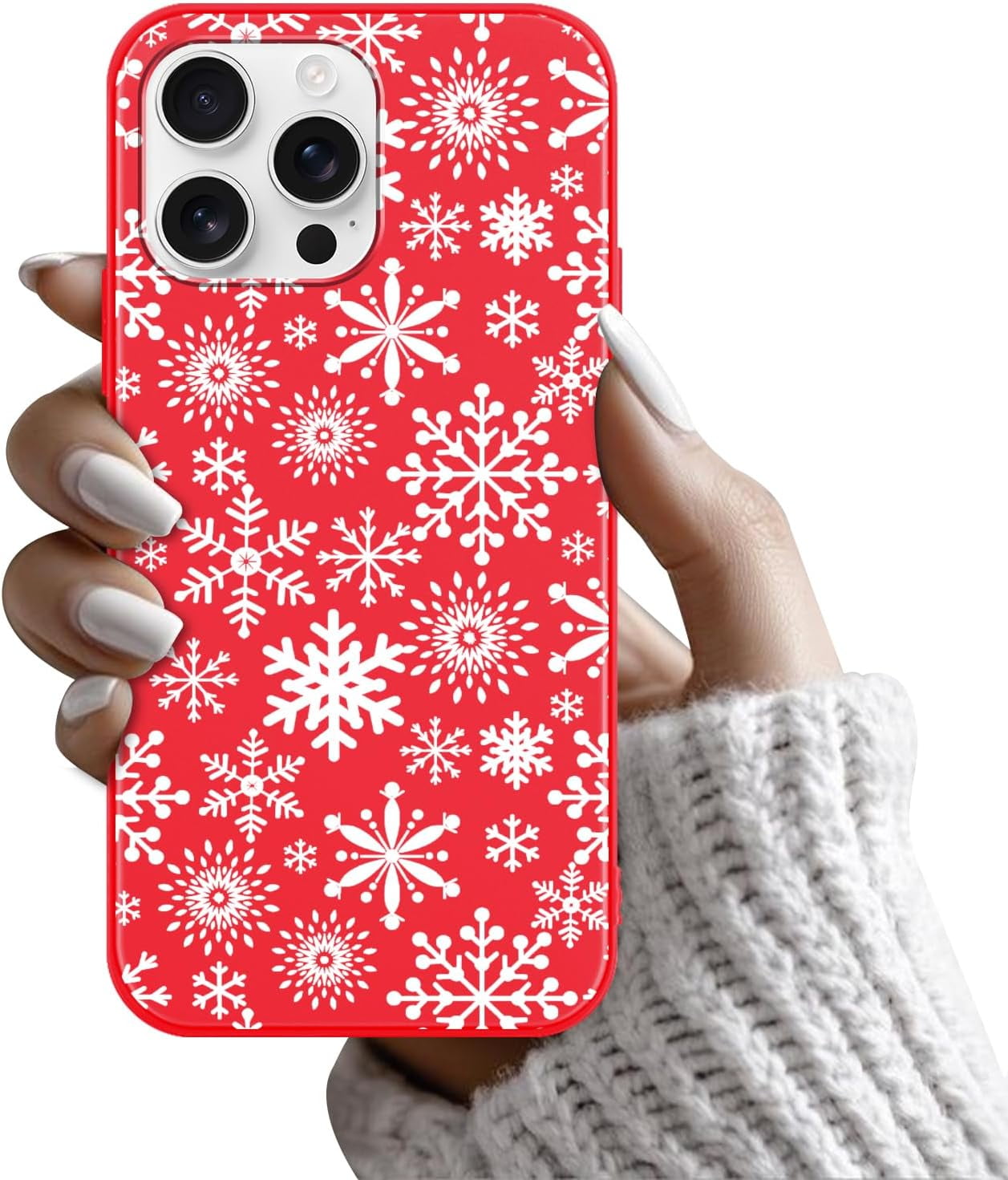 Case Compatible with for iPhone 16 Pro Max 6.9'', Cute Christmas ...