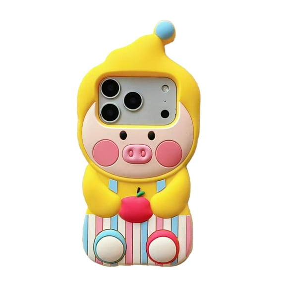 Case Compatible with iPhone 17 Pro Max,Cute 3D Kawaii Funny Cartoon ...