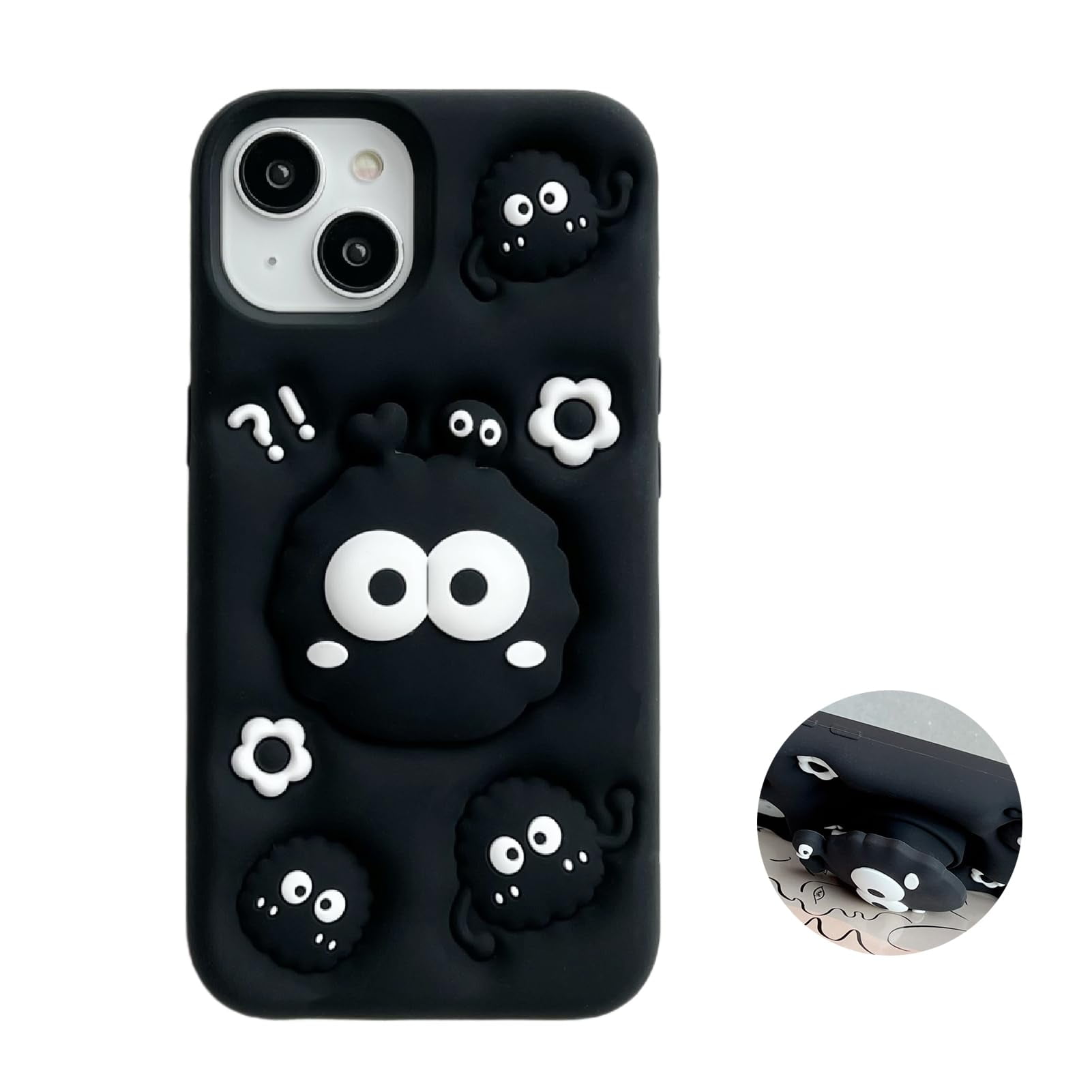 Case Compatible with iPhone 17 Pro Max,Cute 3D Kawaii Funny Cartoon ...