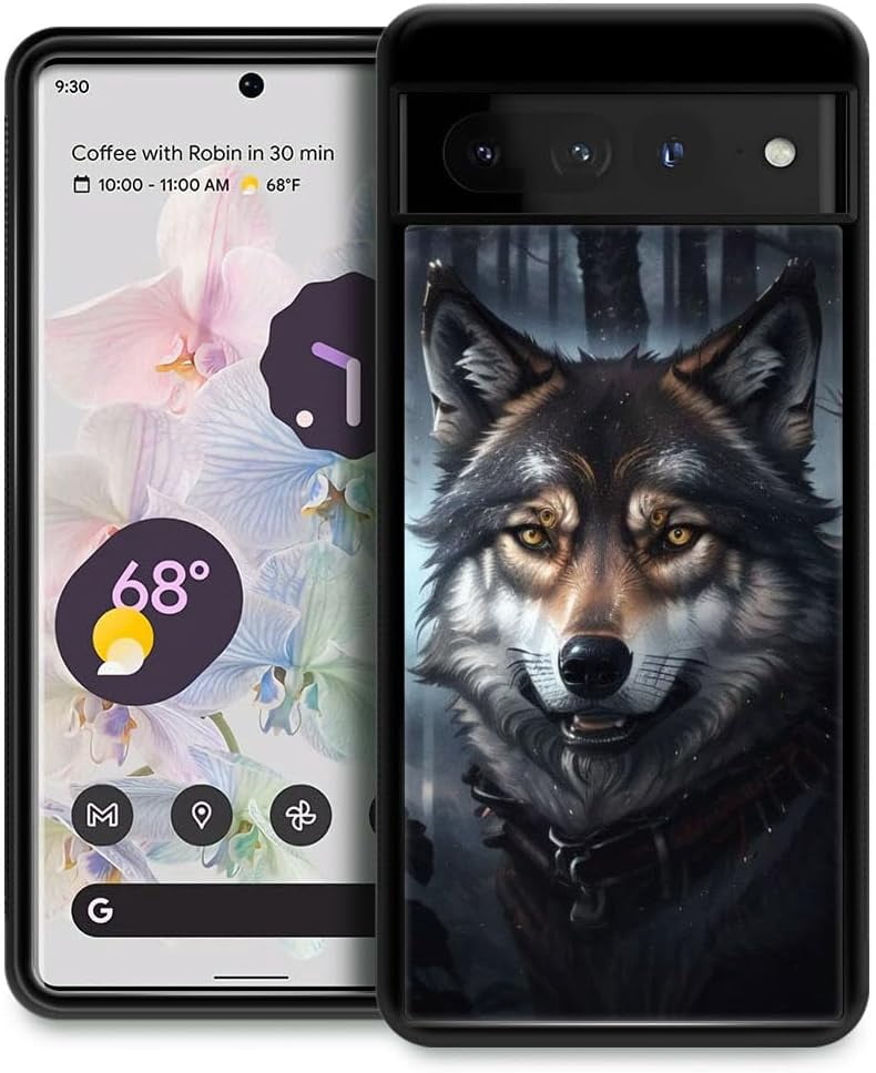 Case Compatible with Google Pixel 7 Pro, Wolves in The Forest Anti-Drop ...