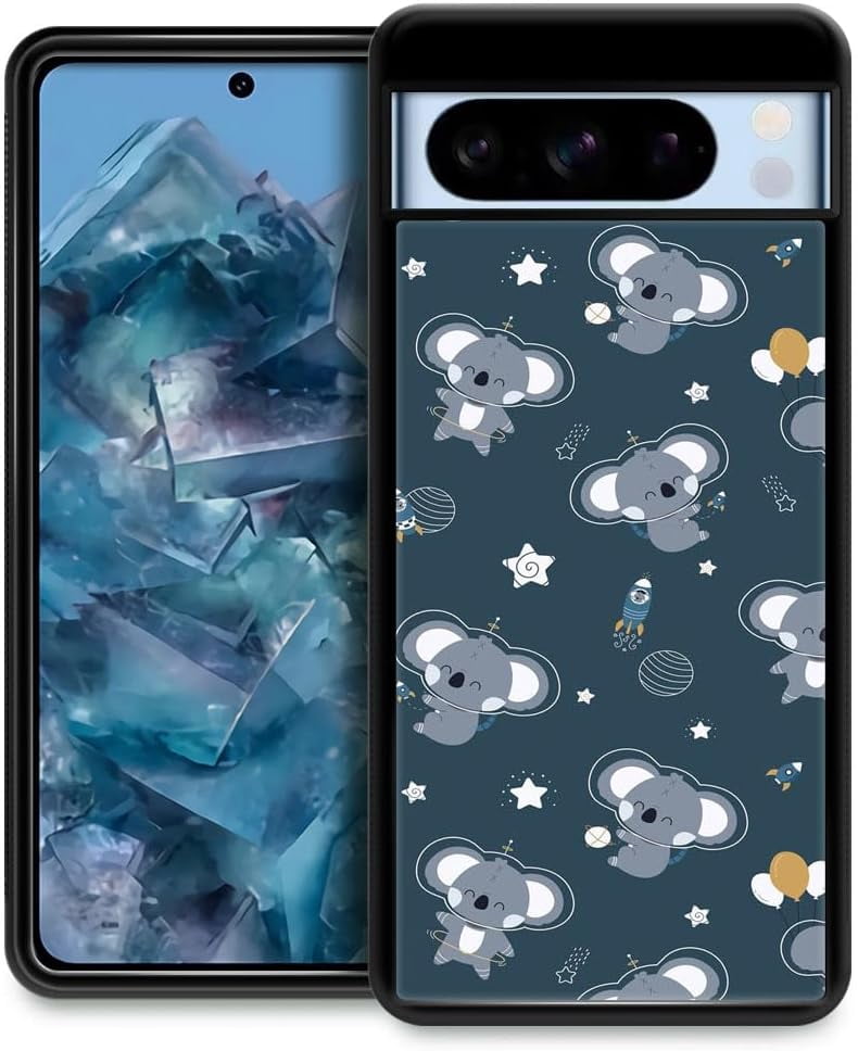 Case Compatible with Google Pixel 8 Pro, Cartoon Elephant Anti-Drop ...