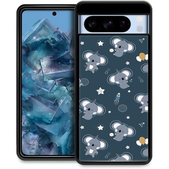 Case Compatible with Google Pixel 8 Pro, Cartoon Elephant Anti-Drop ...