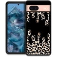 Case Compatible with Google Pixel 8A, Water Droplet Leopard Print Anti ...