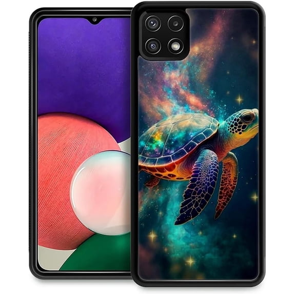Case Compatible with Samsung Galaxy A06, Colored Sea Turtle Anti-Drop ...