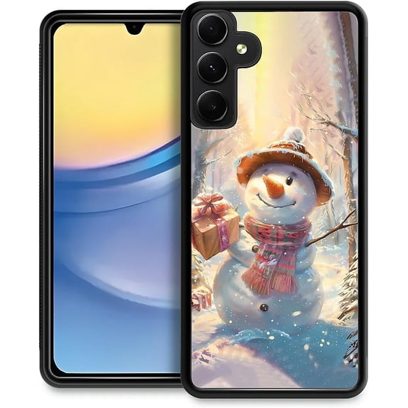 Case Compatible with Samsung Galaxy A16, Snowman Gift-Christmas Anti ...