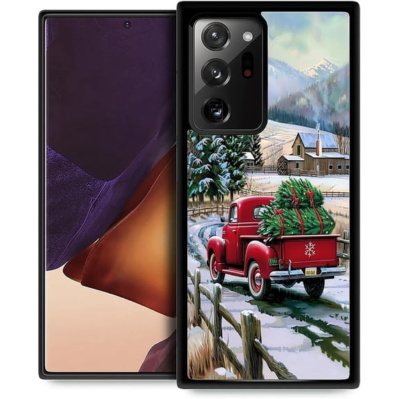 Case Compatible with Samsung Galaxy Note 20 Ultra, Christmas Tree Car ...