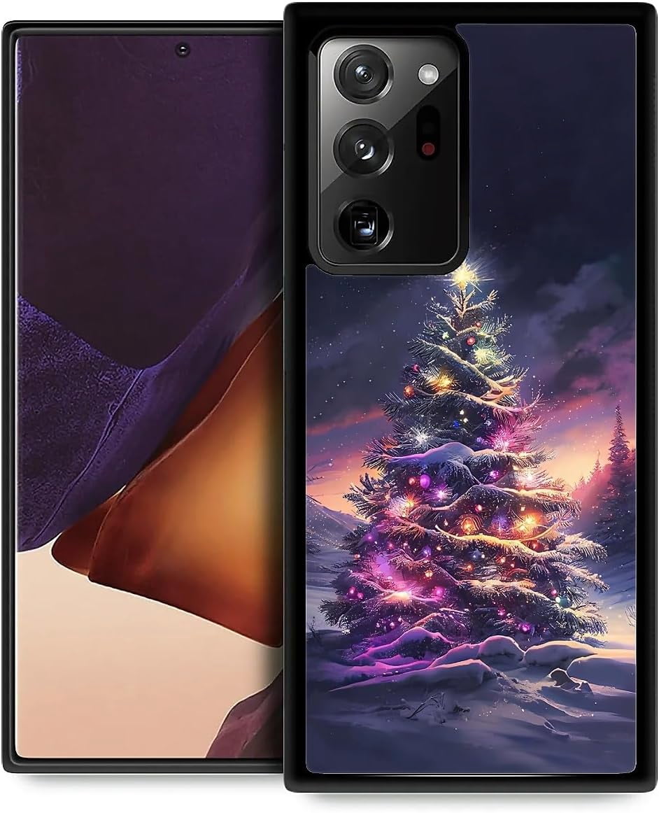 Case Compatible with Samsung Galaxy Note 20 Ultra, Christmas Tree of ...