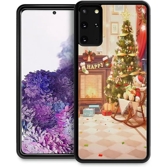 Case Compatible with Samsung Galaxy S20 Plus, Christmas Bear Anti-Drop ...