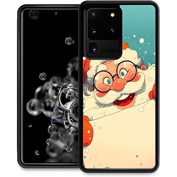 Case Compatible with Samsung Galaxy S20 Ultra, Christmas - Happy Santa ...