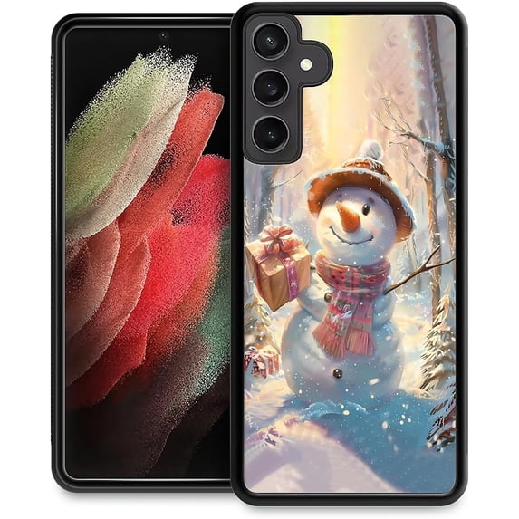 Case Compatible with Samsung Galaxy S23 FE, Christmas - Snowman Gifts ...