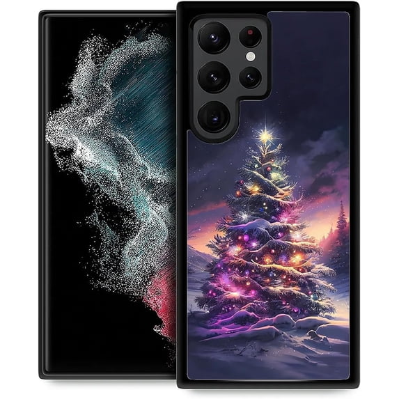 Case Compatible with Samsung Galaxy S23 Ultra, Christmas Tree of The ...