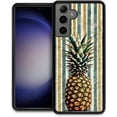 Case Compatible with Samsung Galaxy S24, Striped Pineapple Soft TPU ...