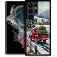 Case Compatible with Samsung Galaxy S24 Ultra, Christmas Tree Car Anti ...