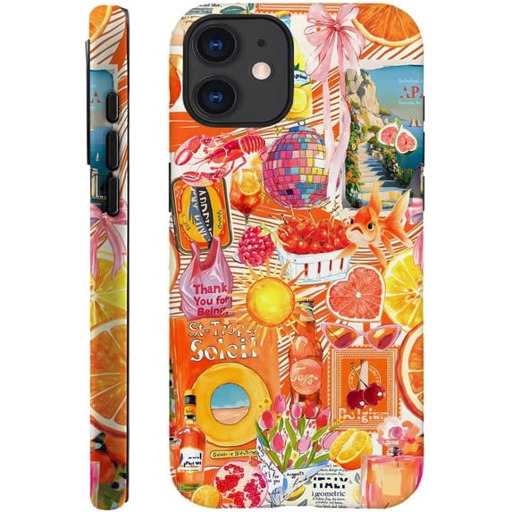 Case Compatible with iPhone 12, Durable Shock Protection Cover for Girl ...