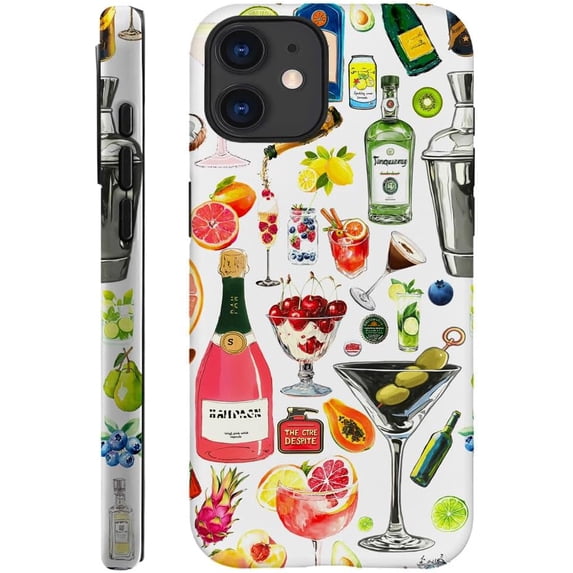 Case Compatible with iPhone 12, Durable Shock Protection Cover for Girl ...