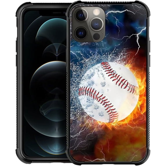 Case Compatible with iPhone 12 Pro Max, Shockproof Soft TPU Phone Case ...