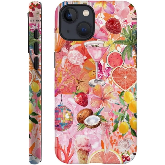 Case Compatible with iPhone 13, Durable Shock Protection Cover for Girl ...