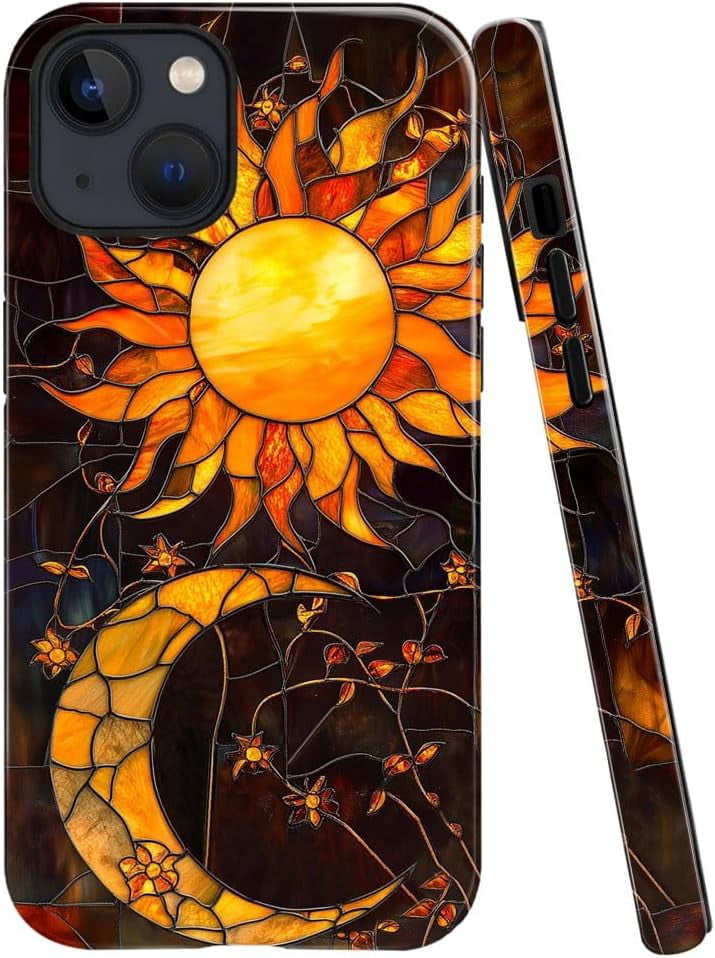 Case Compatible with iPhone 13, Glossy Durable Shock Protection Cover ...