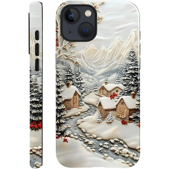 Case Compatible with iPhone 13,Glossy Durable Shock Protection Cover ...