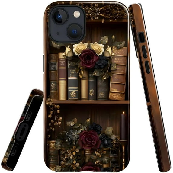 Case Compatible with iPhone 13,Scratch Resistant Hybrid 2-Layer Hard ...