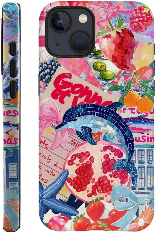 Case Compatible with iPhone 14, Durable Shock Protection Cover for Girl ...