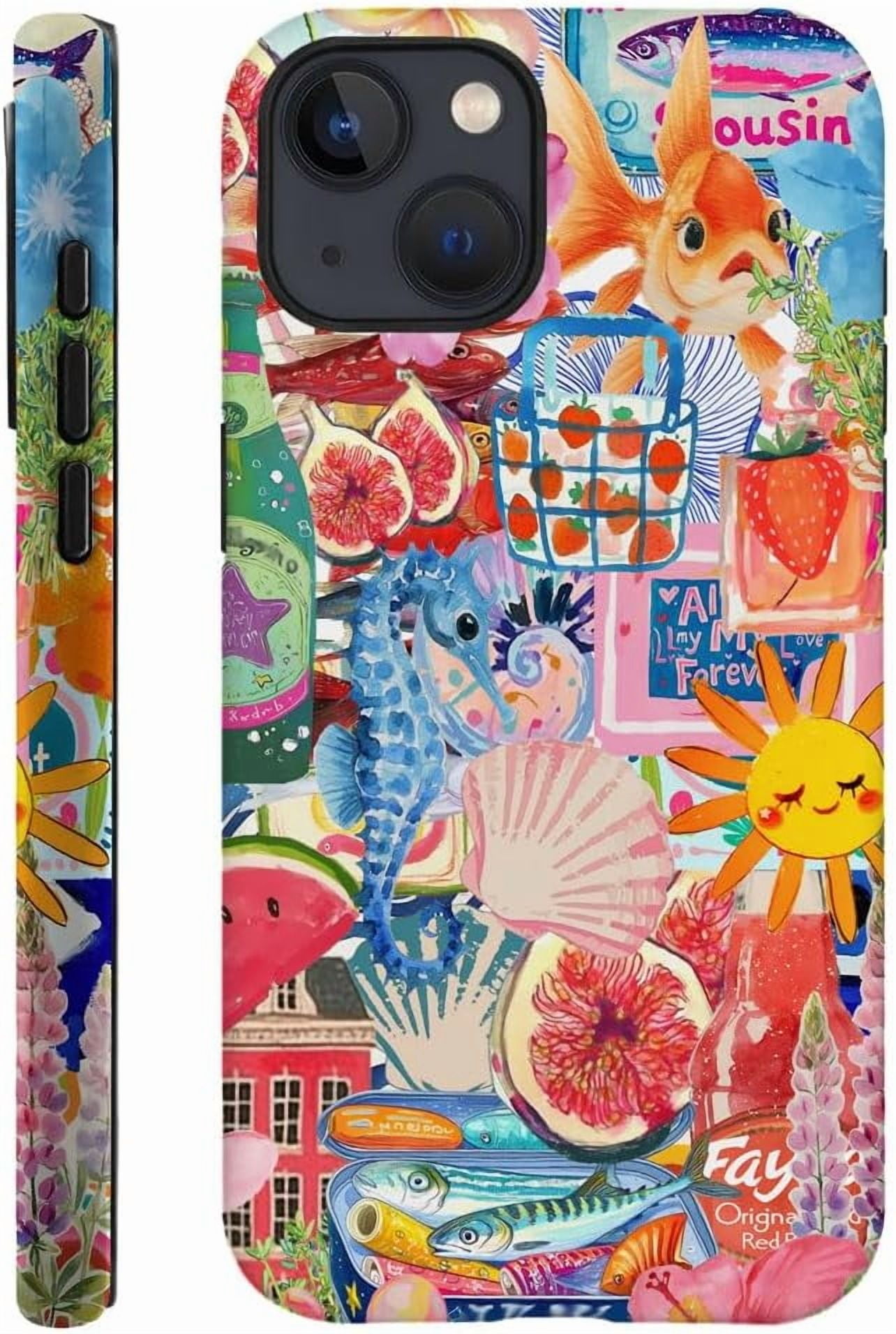 Case Compatible with iPhone 14, Durable Shock Protection Cover for Girl ...