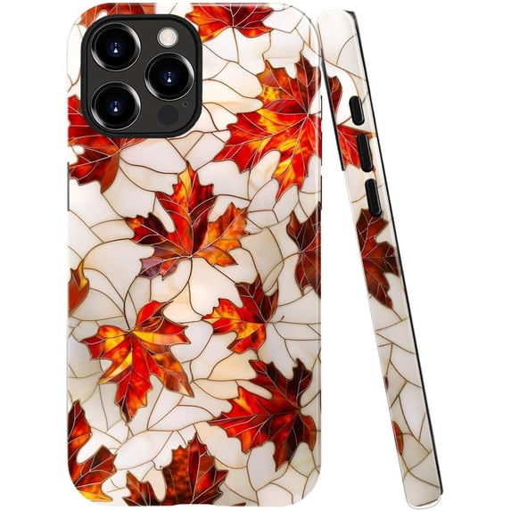 Case Compatible with iPhone 14 Pro,Glossy Hybrid 2-Layer Hard Shell ...