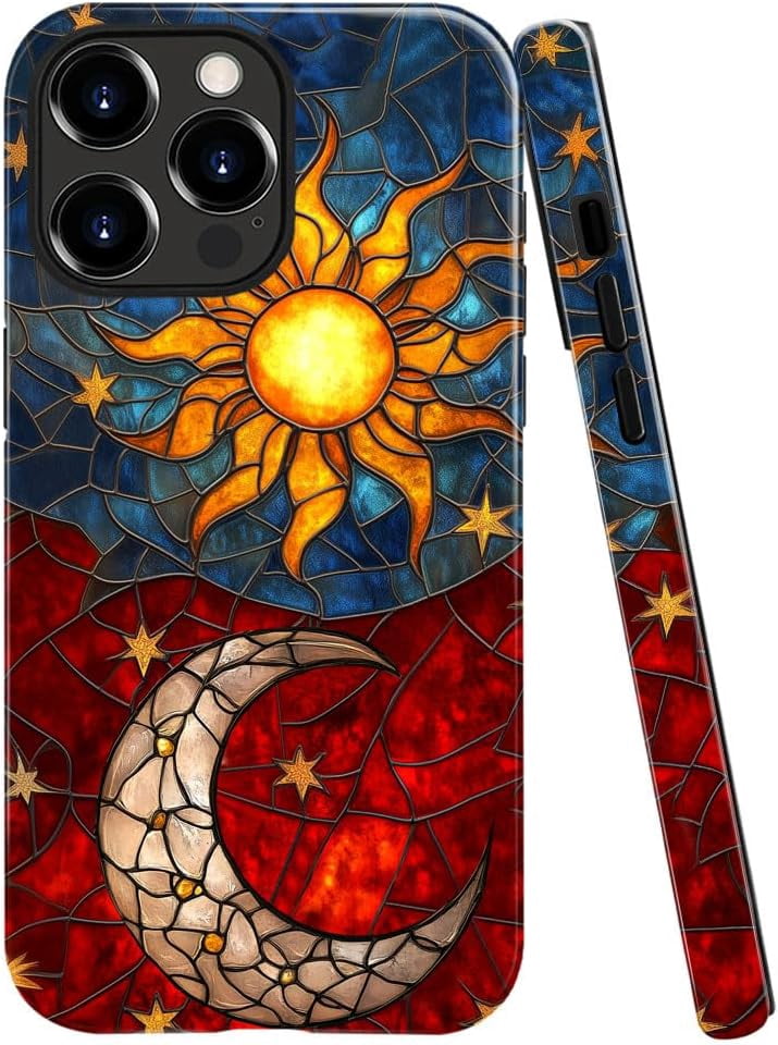 Case Compatible with iPhone 15 Pro, Glossy Durable Shock Protection ...