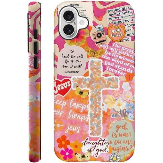 Case Compatible with iPhone 16, Durable Shock Protection Cover for Girl ...