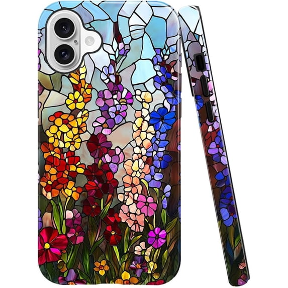 Case Compatible with iPhone 16, Glossy Durable Shock Protection Cover ...