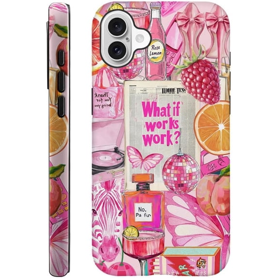 Case Compatible with iPhone 16 Plus, Durable Shock Protection Cover for ...