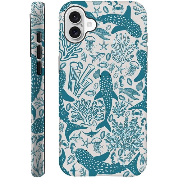 Case Compatible with iPhone 16 Plus, Durable Shock Protection Cover for ...