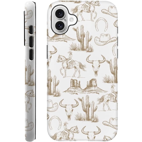 Case Compatible with iPhone 16 Plus,Hybrid 2-Layer Hard Shell ...