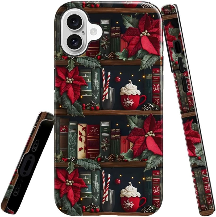 Case Compatible with iPhone 16 Plus,Scratch Resistant Hybrid 2-Layer ...