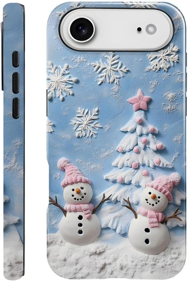 Case Compatible with iPhone 17 Air,Glossy Durable Shock Protection ...