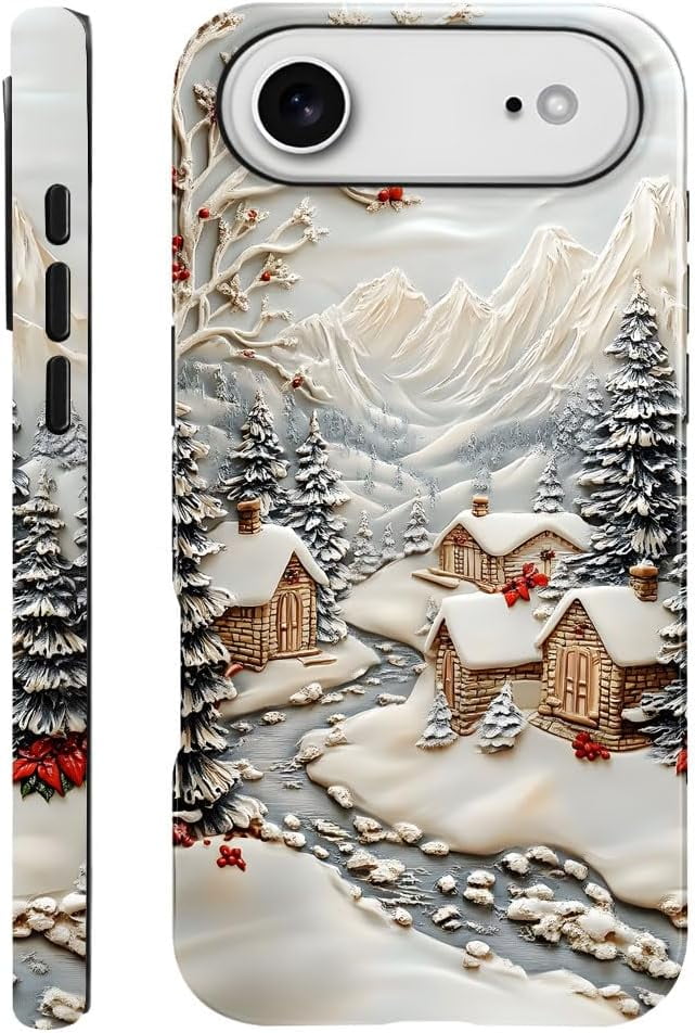 Case Compatible with iPhone 17 Air,Glossy Durable Shock Protection ...