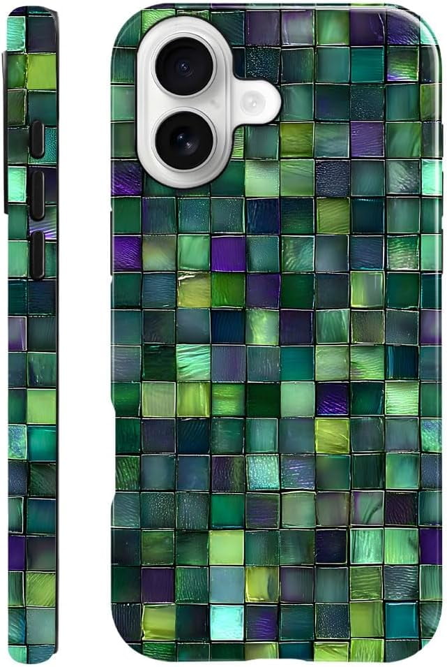 Case Compatible with iPhone 17,Glossy Durable Shock Protection Cover ...