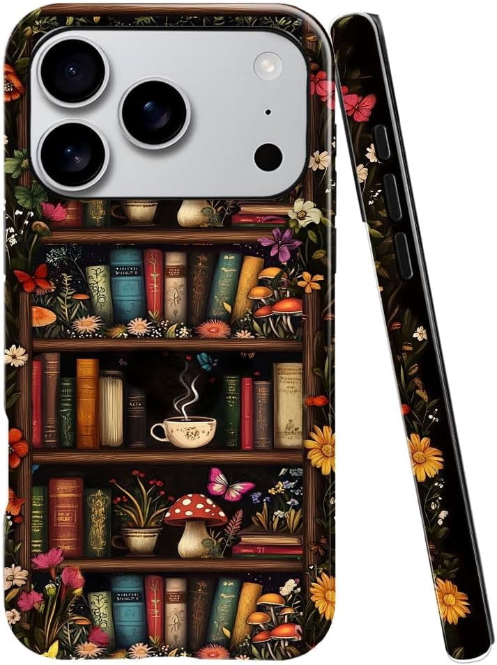 Case Compatible with iPhone 17 Pro, Glossy Hybrid 2-Layer Hard Shell ...