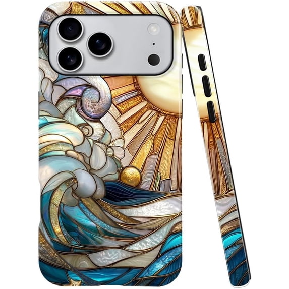 Case Compatible with iPhone 17 Pro Max, Glossy Durable Shock Protection ...