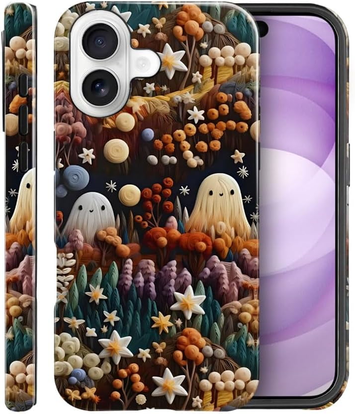 Case Compatible with iPhone 17,Scratch Resistant Hybrid 2-Layer Hard ...