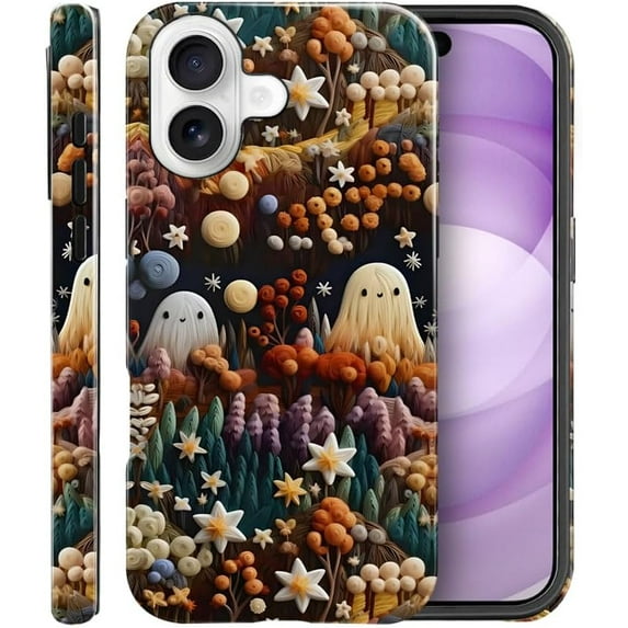 Case Compatible with iPhone 17,Scratch Resistant Hybrid 2-Layer Hard ...