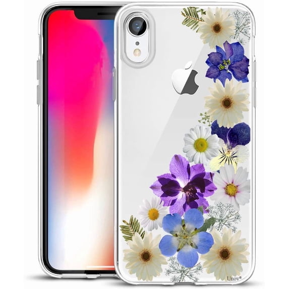 Case Compatible with iPhone XR Case Clear with Design Slim Protective ...