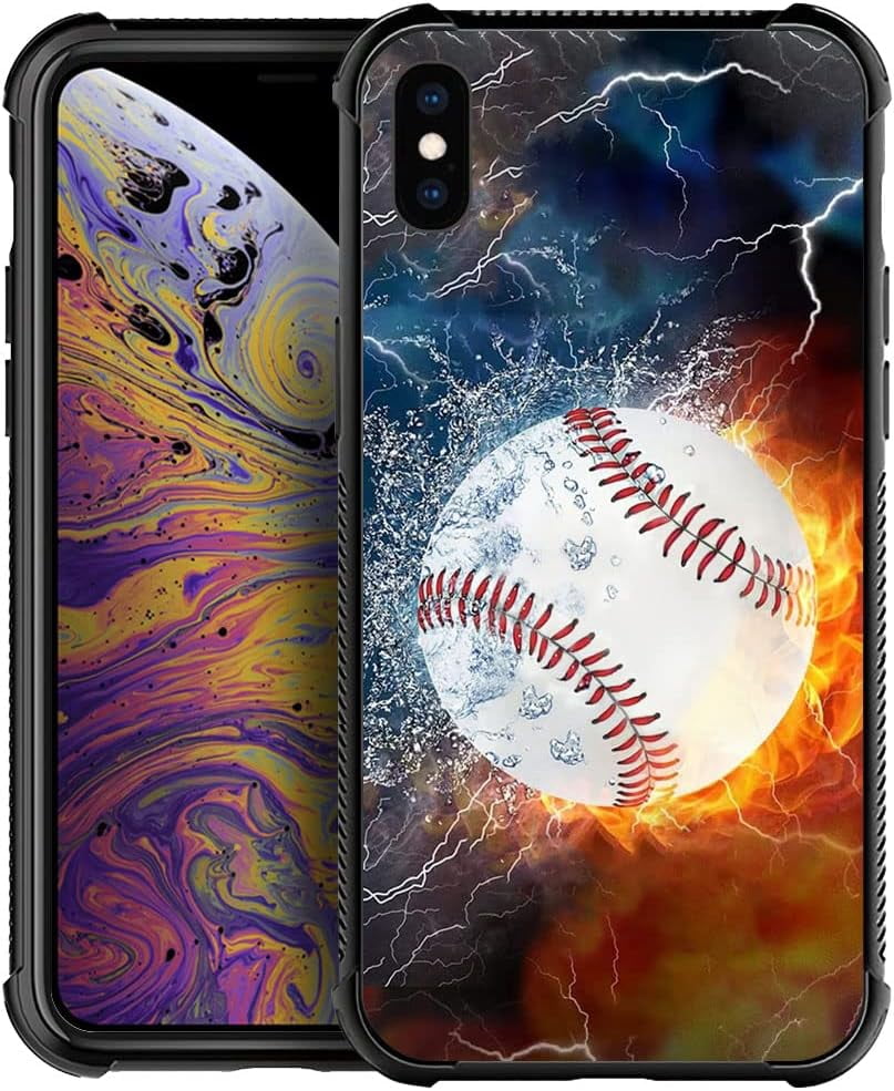 Case Compatible with iPhone Xs Max, Shockproof Soft TPU Phone Cover for ...