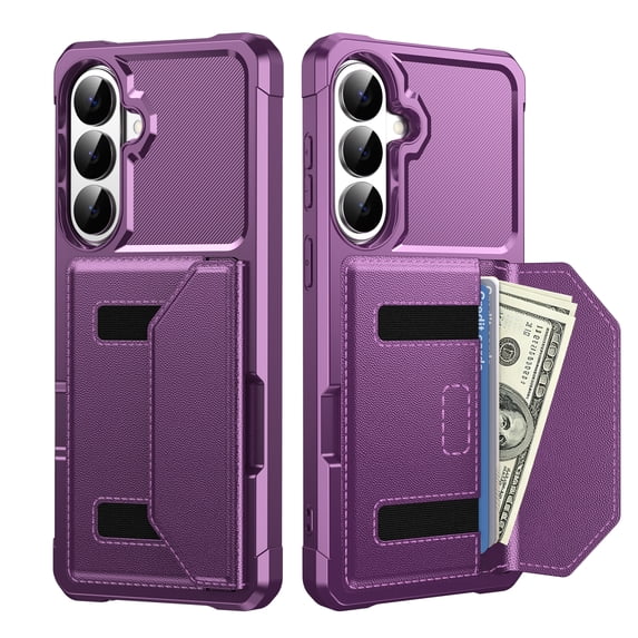 Case Designed for Samsung Galaxy A16 5G/4G, Hybrid PU Leather + PC ...
