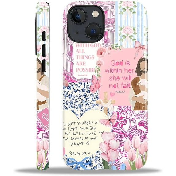 Case Designed for iPhone 13 14, Hybrid 2-Layer Case, Military-Grade ...