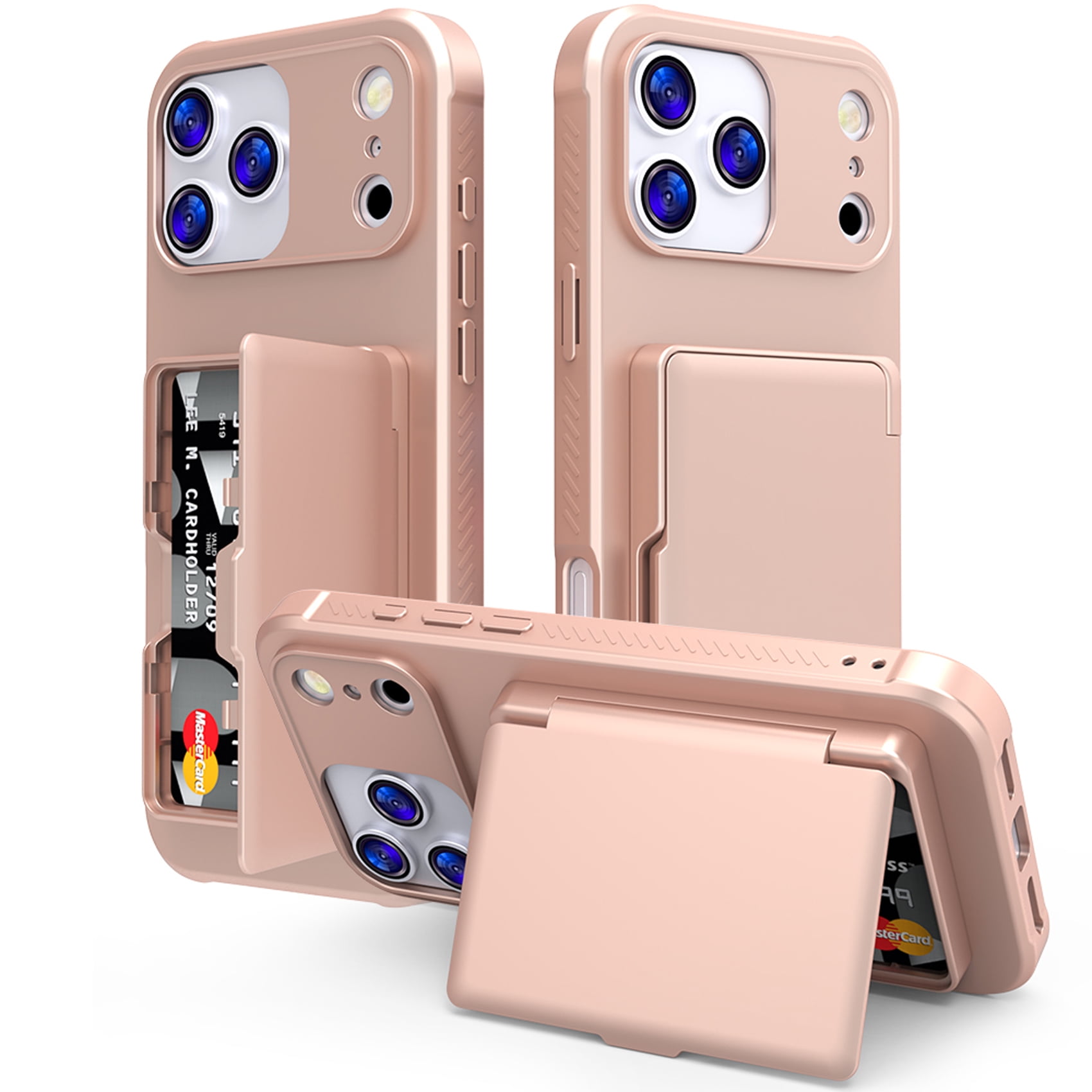 Case Designed for iPhone 17 Pro Max, Wallet Case with Credit Card ...